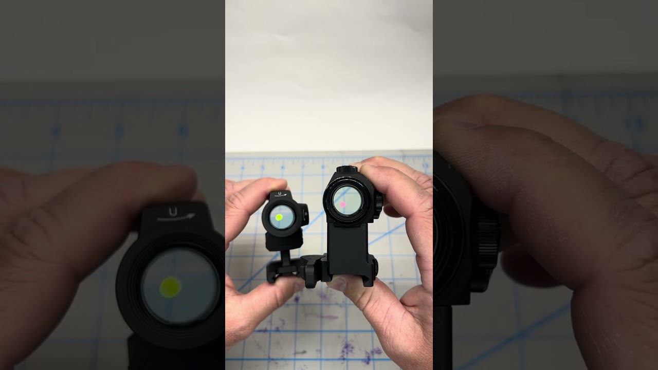 Holosun ARO-GD Gold Dot vs Holosun 403B Original Red Dot