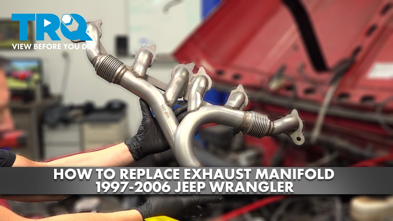 How to Replace Exhaust Manifold 1997-2006 Jeep Wrangler