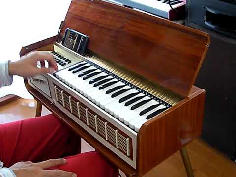 Farfisa Pianorgan I Electric Air Reed Organ 1950s Vintage | Reverb