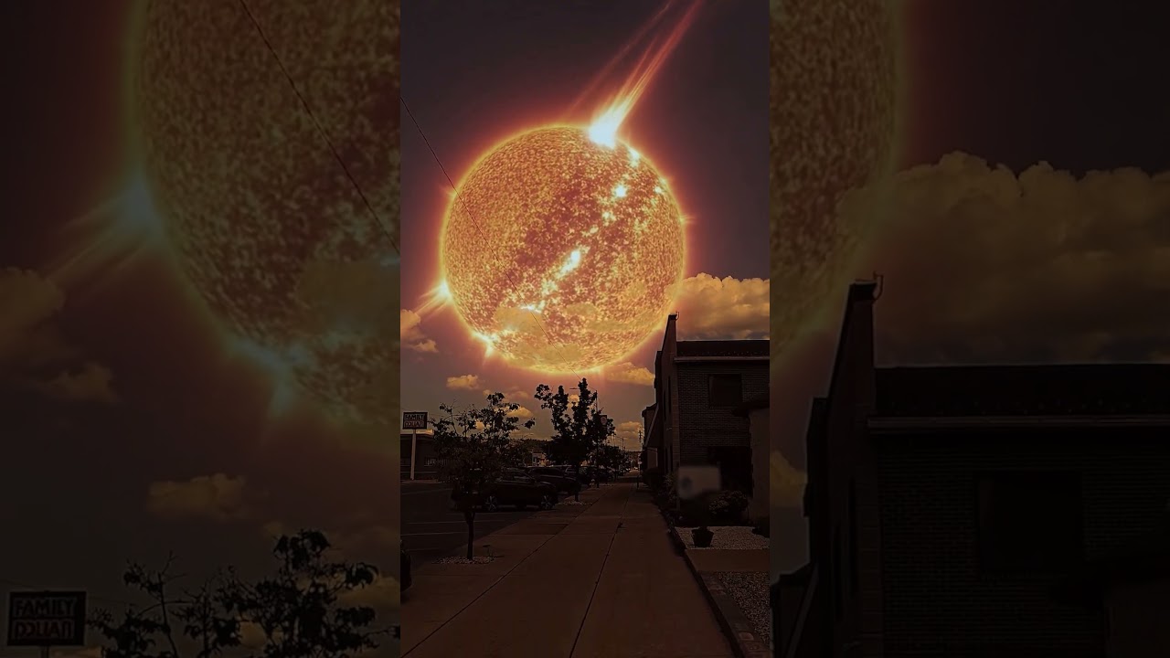 So the sun exploded into a black hole apparently #vfx