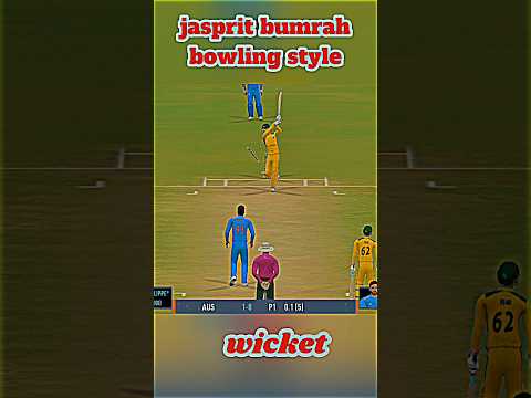 ๐๐ฑ Jasprit bumrah bowling style || real cricket 24 || wicket trick โ
#rc24 #wicket