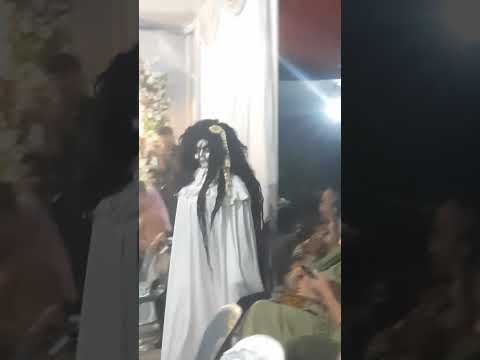 munculnya kuntilanak di acara pesta.. #ujinyali #kuntilanak #hantu #jin #kunti #ludruk #pocong