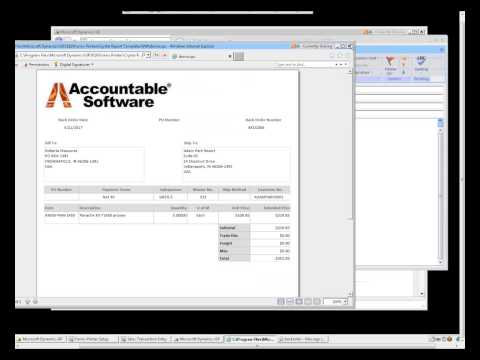 Accountable Software-Forms Printer