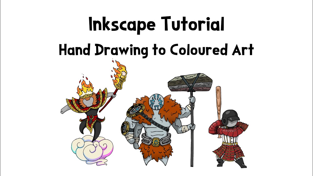 Drawing into Inkscape Tutorial