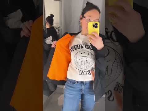H&M Oversized Bomber Jacket 💚🛍️ link(s) in description #shorts #shopping #fashion #clothing