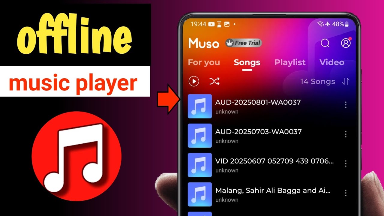 Best Android Offline Music Player | Muso MP3 Player