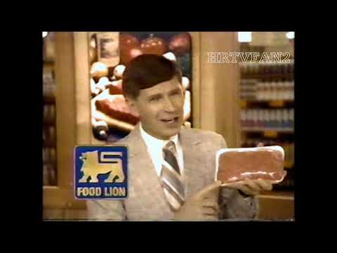 1988 Food Lion Commercial (Ground Beef Comparison)