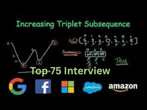 Increasing Triplet Subsequence - LeetCode334 - Python