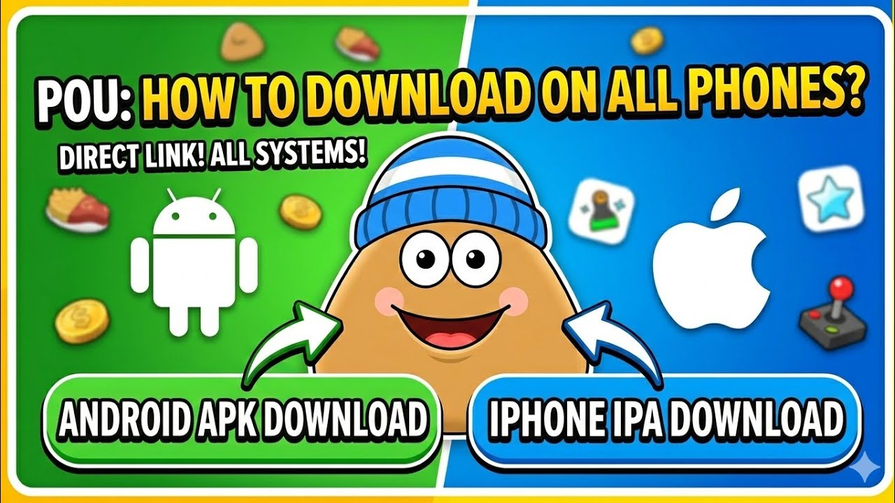 How to Download Pou on iOS & Android 2026 | Install Pou APK & IPA