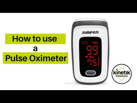 Kinetik Approved Pulse Oximeter - How To Use