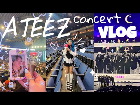 ATEEZ CONCERT VLOG [oakland 11/5/22]