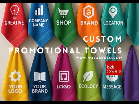 What are the Branding Benefits of Custom Promotional Towels with Logo? | Manufacturing Process