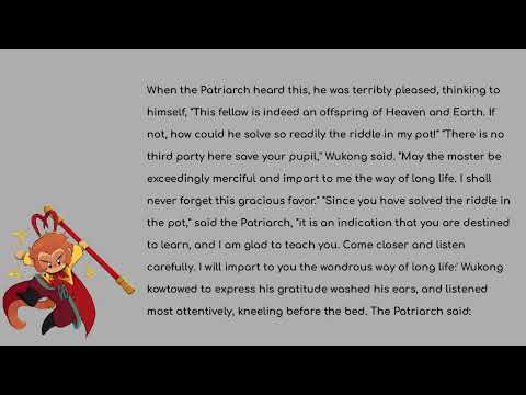The Journey to the West Translated and Edited by Anthony C. Yu Volume One ~ Chapter Two