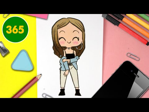 COME DISEGNARE RAGAZZA KAWAII - Come disegnare persona