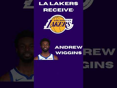 TRADING Andrew Wiggins To The Los Angeles Lakers! #nba #basketball #viral
