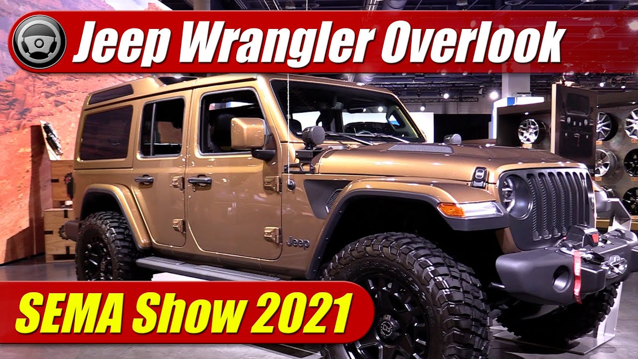 Three-Row Jeep Wrangler Overlook wows SEMA Show