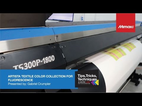Tips, Tricks & Techniques ~ Artista Textile Color Collection for Fluorescence