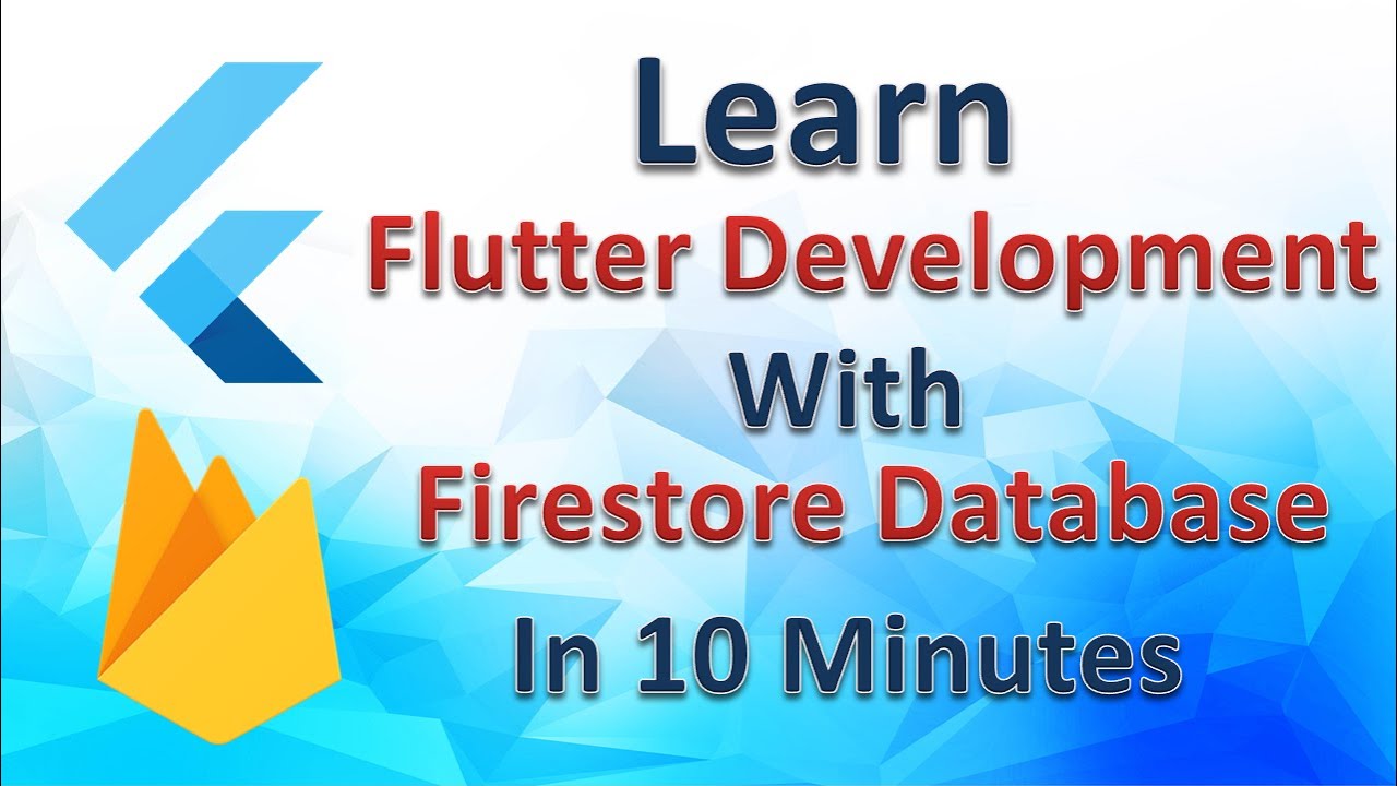Learn Flutter Development With Firestore Database in 10 Minutes