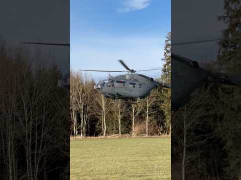 Simulated Autorotation / German Air Force / H145M LUH SOF helicopter