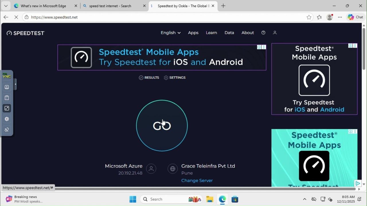 Github Rdp speed test