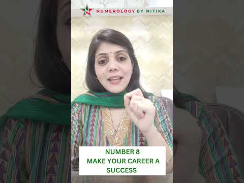 Make your career success Number 8 || Kaise Banaye successful career 8 #numerology2023 #numerology