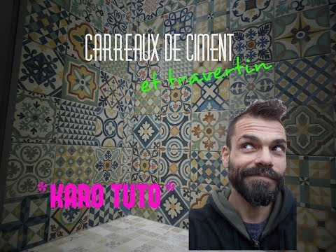 Comment poser du carrelage imitation carreaux de ciment?