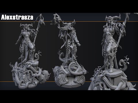 3D file Alexstrasza | Statue | World of Warcraft fan art 🗺️ ・3D ...