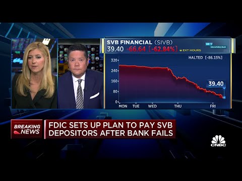 FDIC plans to pay SVB depositors after bank fails