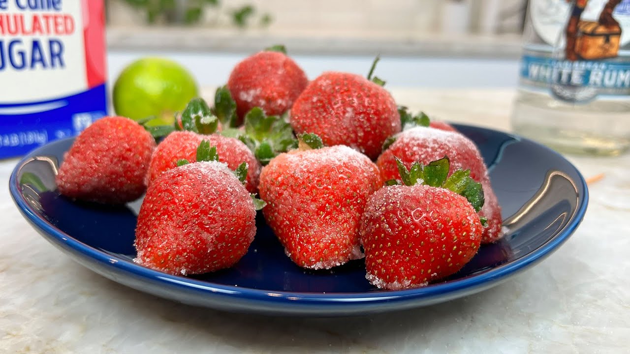 Strawberry Daiquiri Bites