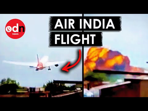 Air India Crash: Terrifying Footage of Boeing Plane Disaster