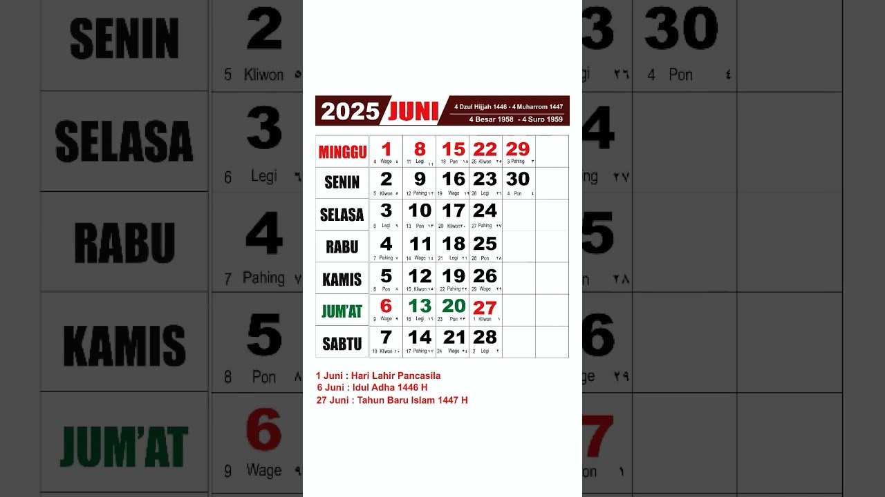 BULAN JUNI 2025