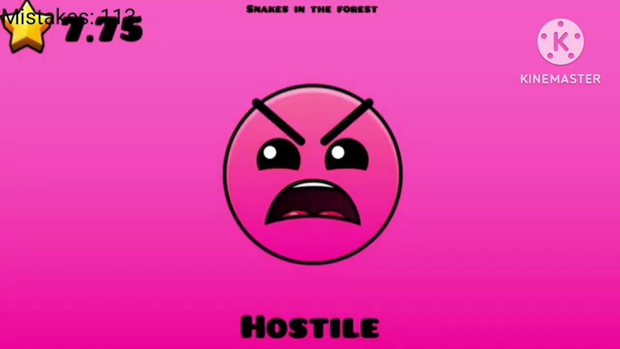 All mistakes of Geometry Dash Custom Difficulty Faces With Lobotomies (Version 9.55)