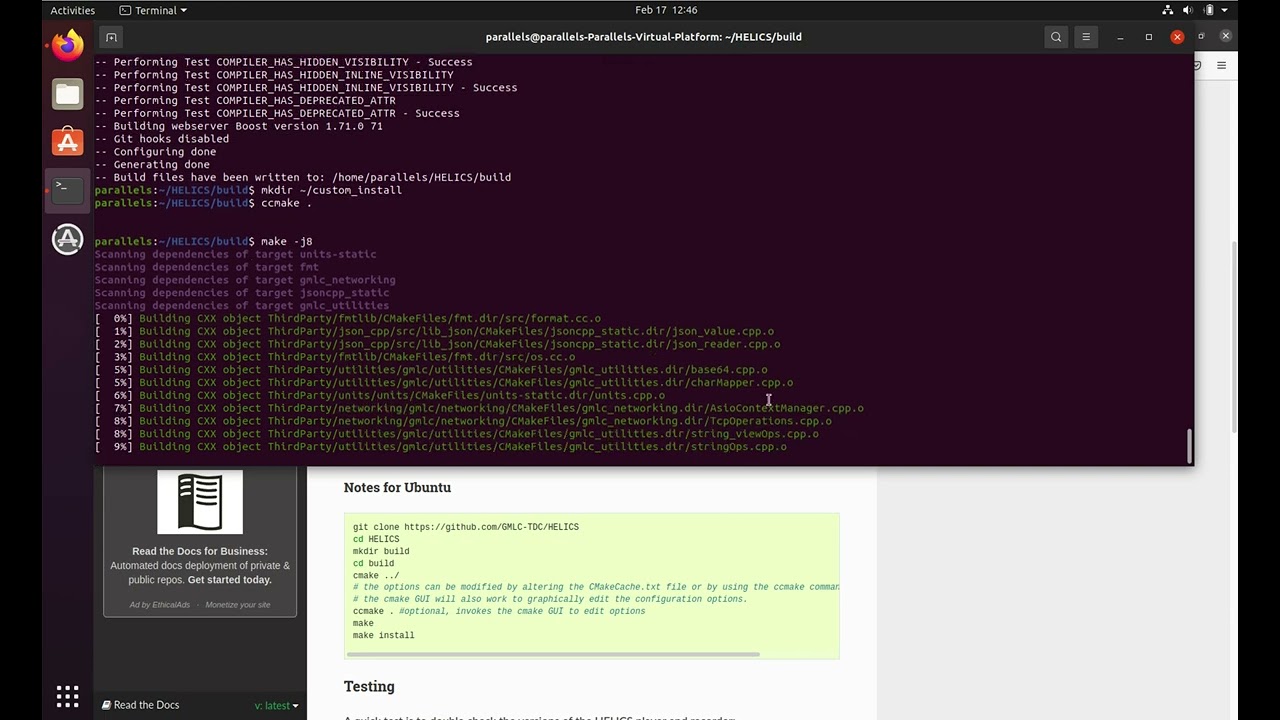 Installing HELICS on Ubuntu