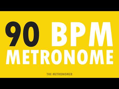 90 BPM Metronome | 15 Minute Metronome Practice