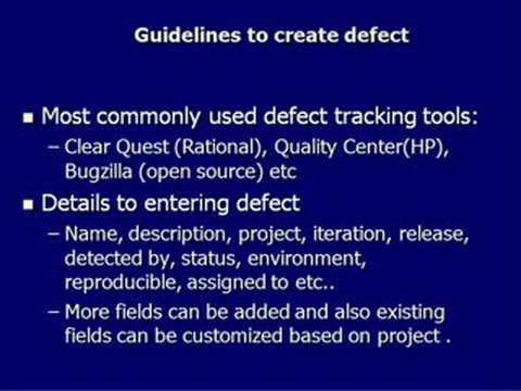 Software Testing How To Enter Defect in Defect Tracking tool