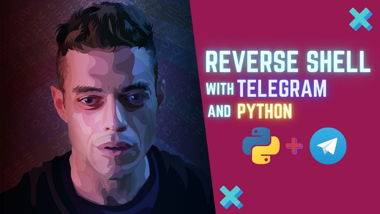 create reverse shell with telegram and python - best way !
