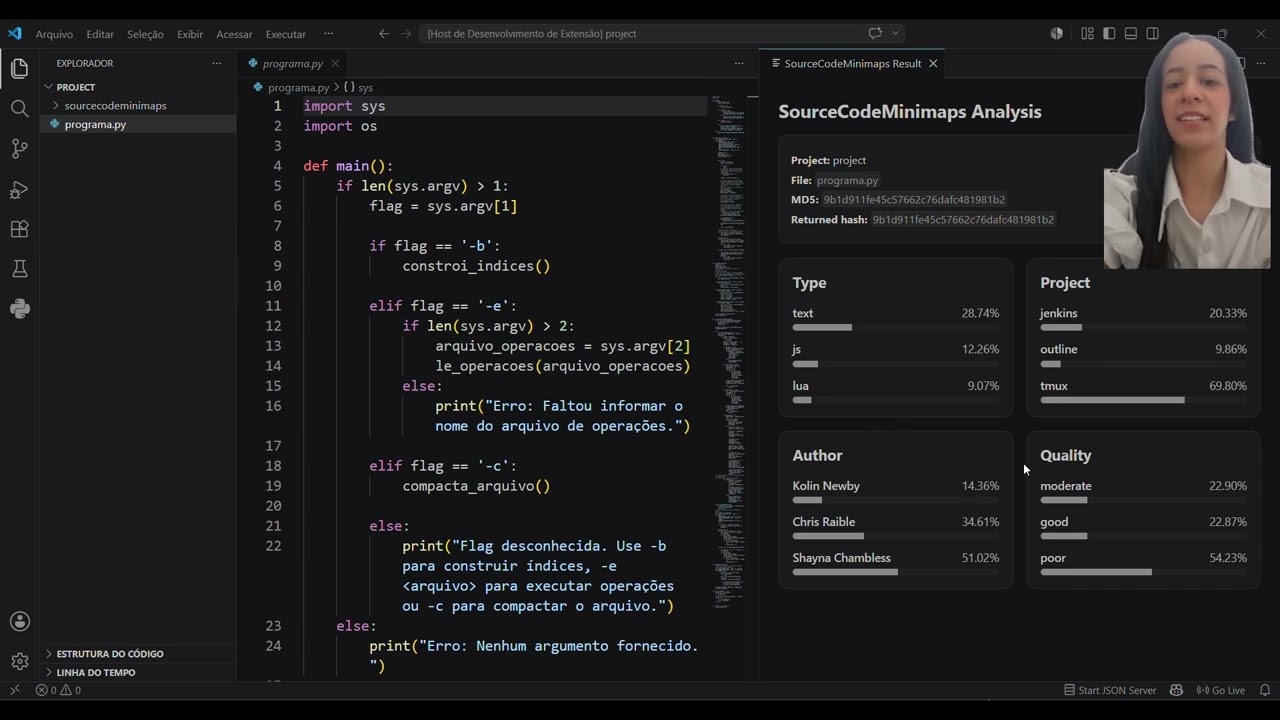 MinimapSignatures: Visual Source Code Analysis Across Multiple IDEs