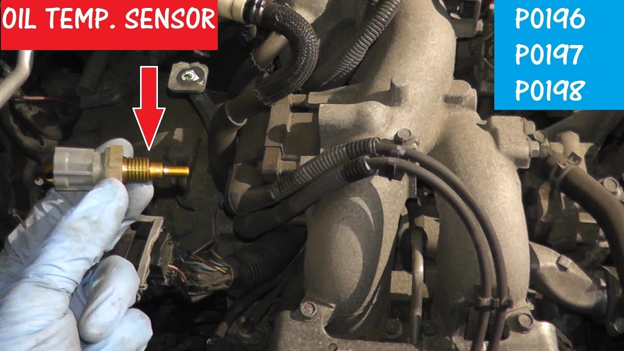 Oil Temperature Sensor P0196 / P0197 / P0198 | How to Test and Replace