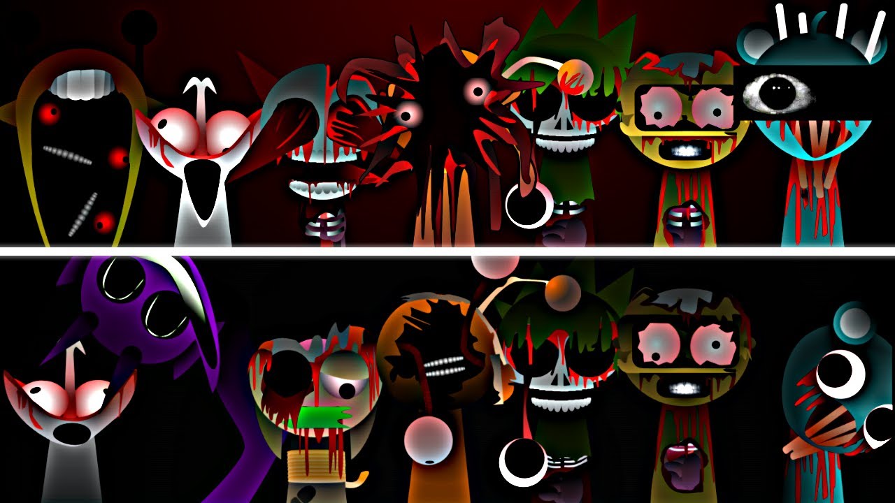 INCREDIBOX SPRUNKI MIX ~ Phase 3 Vs Phase 4 Horror Version