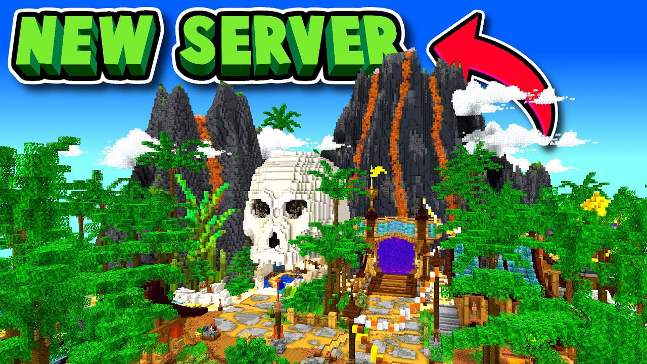 BRAND NEW 2023 Season | Minecraft Skyblock Server on Bedrock/Java (MCPE/Xbox/Switch/PS4 IP Address)