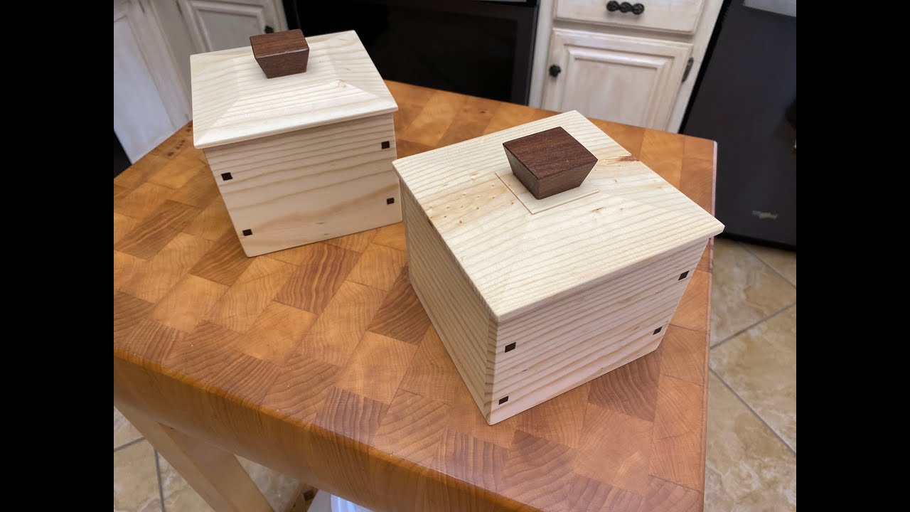 Pine Keepsake Box