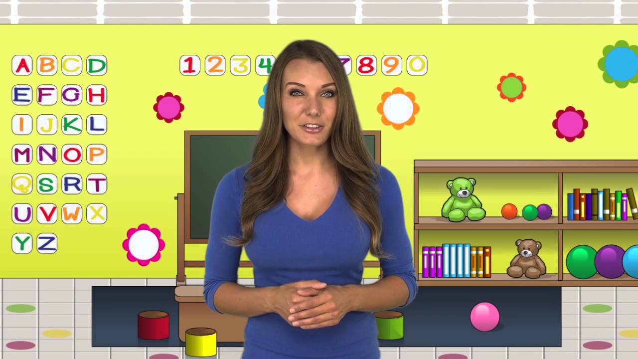 Inside A Preschool Classroom Background Cartoon