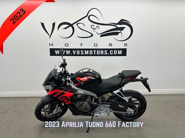 2023 Aprilia Tuono 660 Factory Red Black - V5520 | Sport Bikes ...