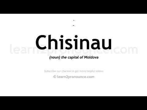 How to pronounce Chisinau | English pronunciation