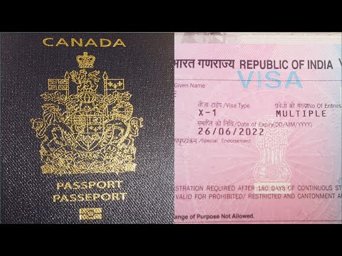 How to apply for Indian visa for Canadian Citizen(Indian born)