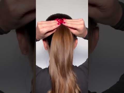 The Barbie ponytail ????♀️#ponytail
