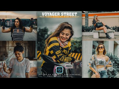 Voyager Street Tone - Camera Raw Presets Free Download - Color Grading Photoshop Tutorial