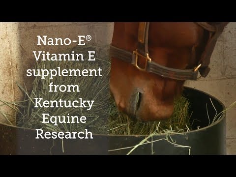 Nano-E® Vitamin E supplement from Kentucky Equine Research