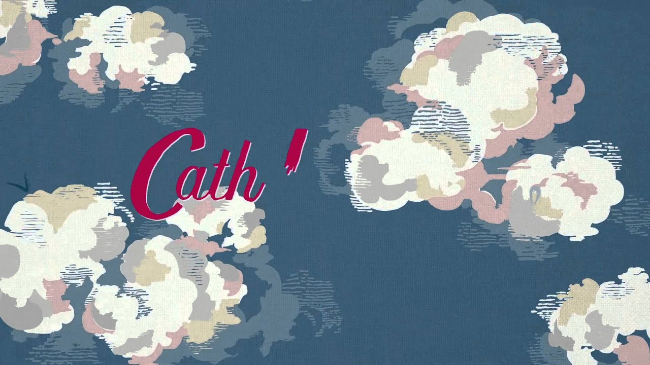 Clouds print: blue sky thinking