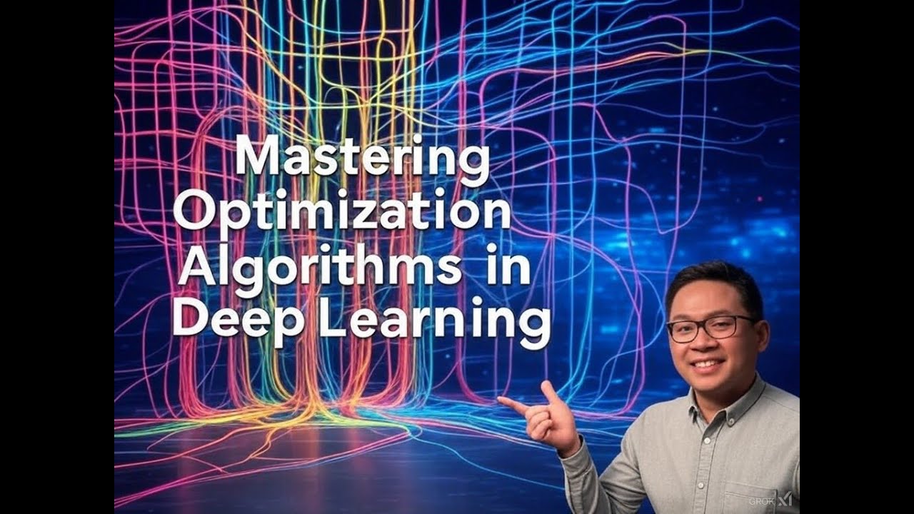 Unlocking Deep Learning: Mastering Optimization Algorithms